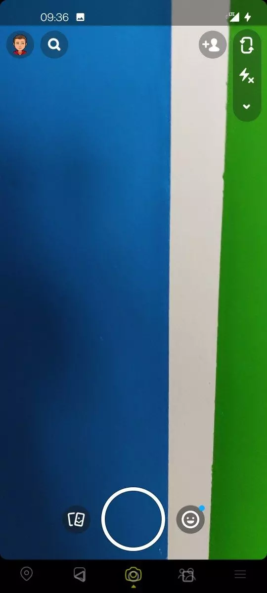 Problem with navigation bar in Snapchat on Android 11