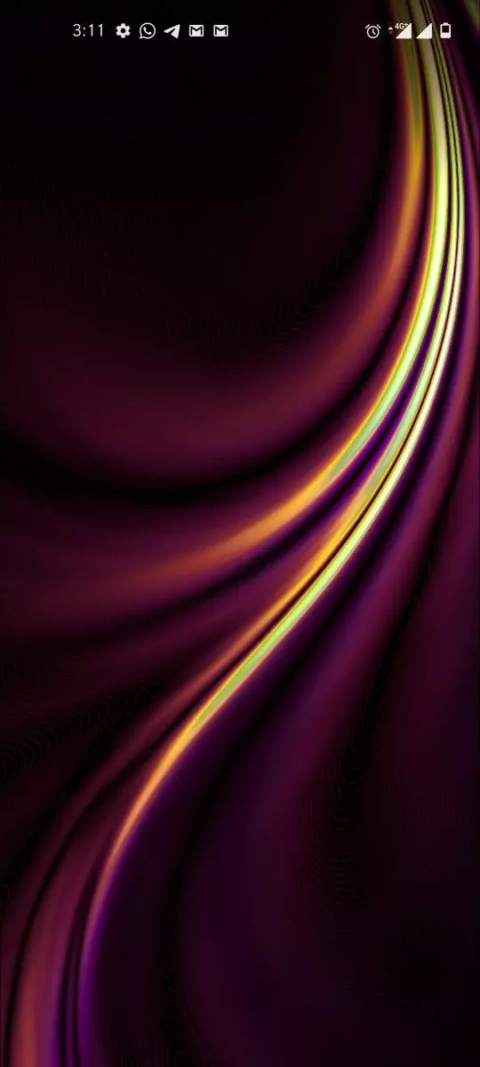 One plus 8 blank home screen