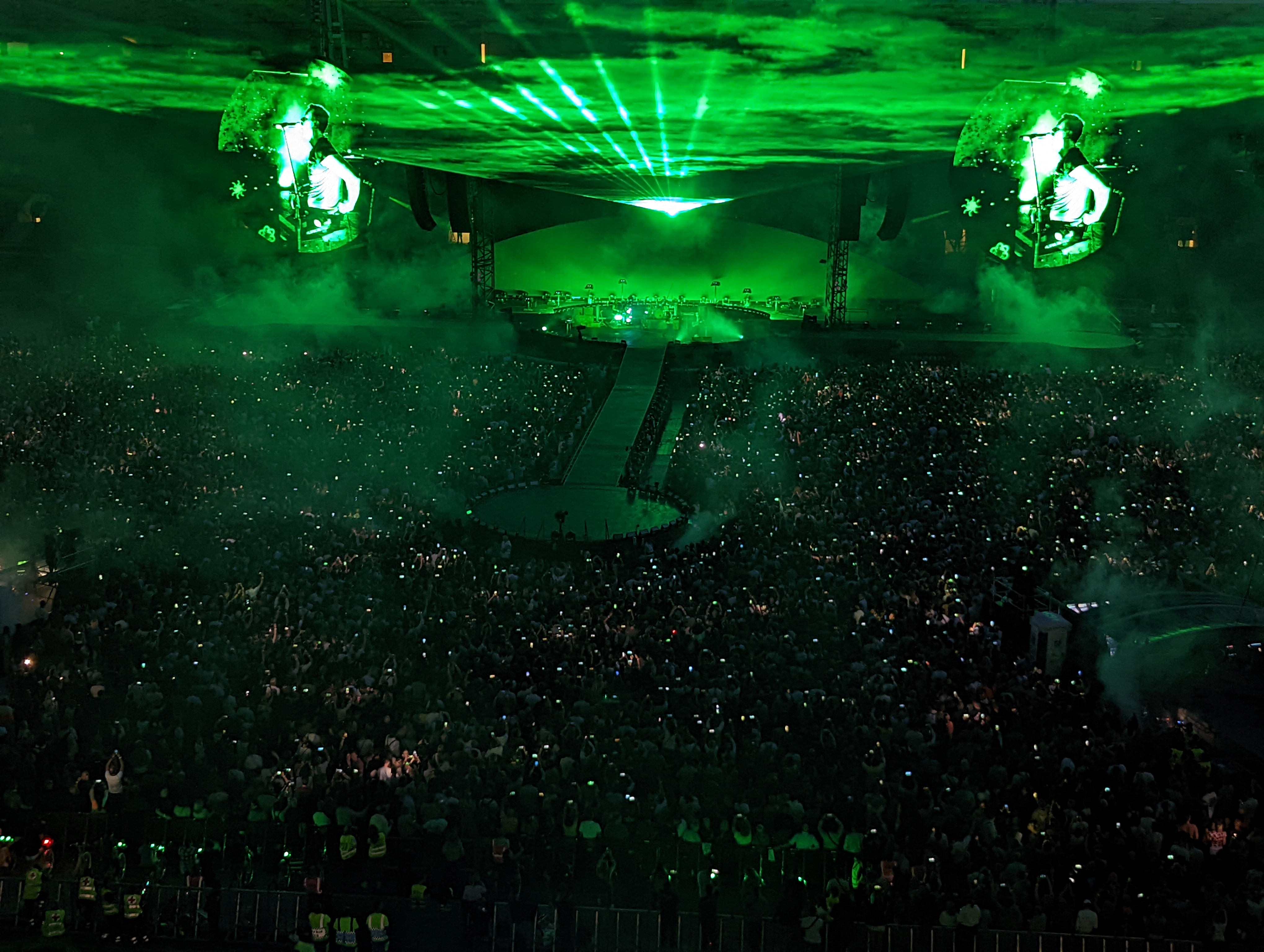 Coldplay lighting Atmosphere