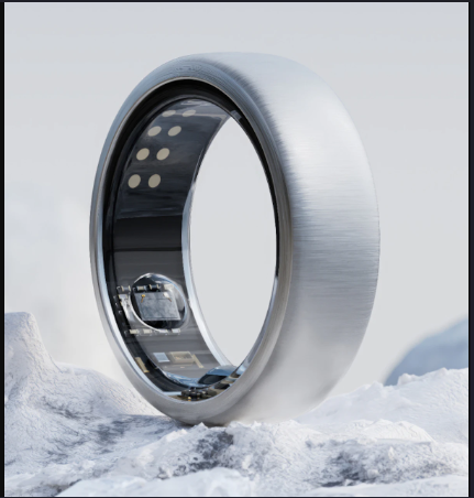 Smart Health Tracking Ring.