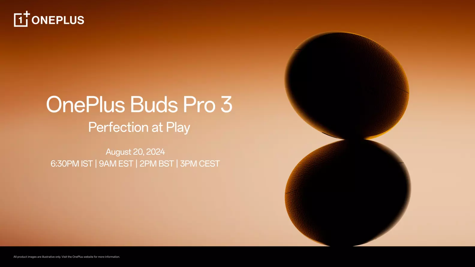 Witness Perfection at Play: The OnePlus Buds Pro 3 arriving August 20th!