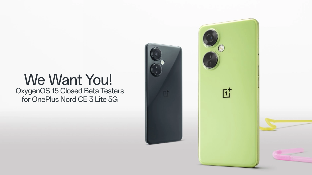 OxygenOS 15 Closed Beta for OnePlus Nord CE 3 Lite (India-only)