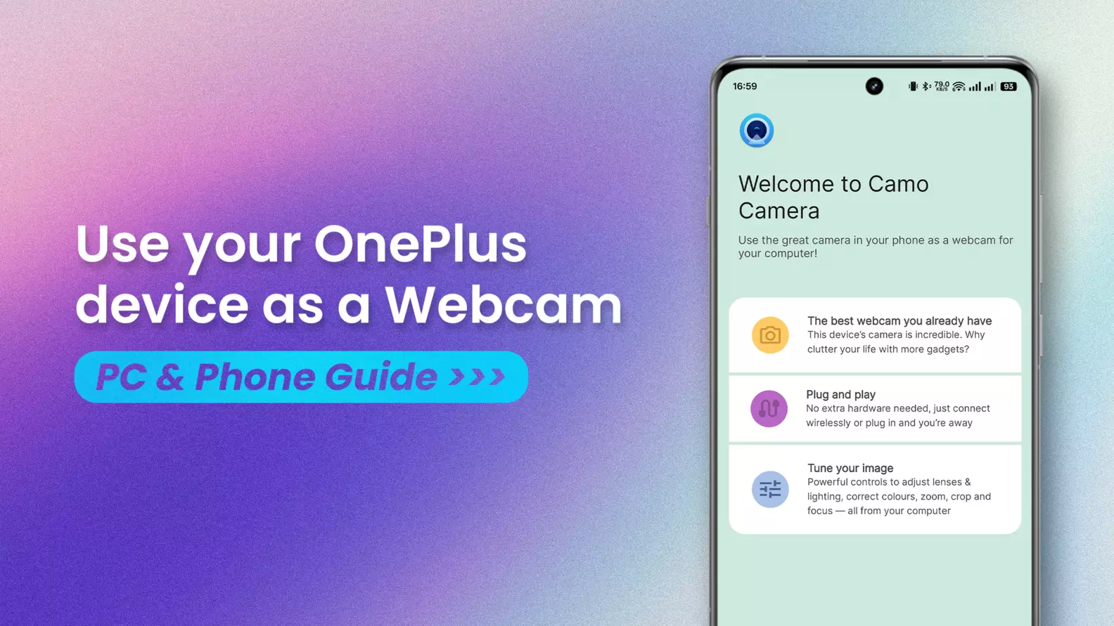 [GUIDE] How to turn your OnePlus Device into a Webcam!