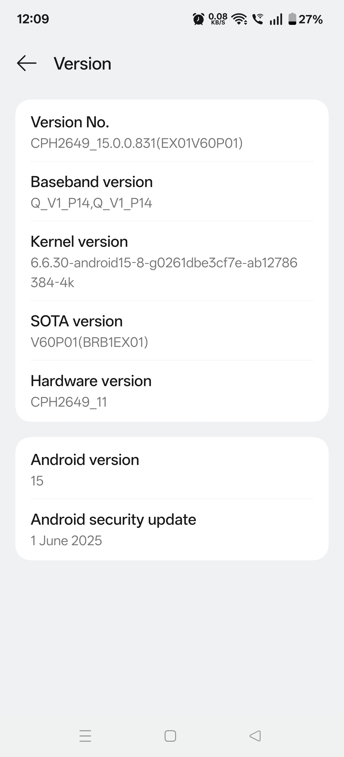 SOTA update received?