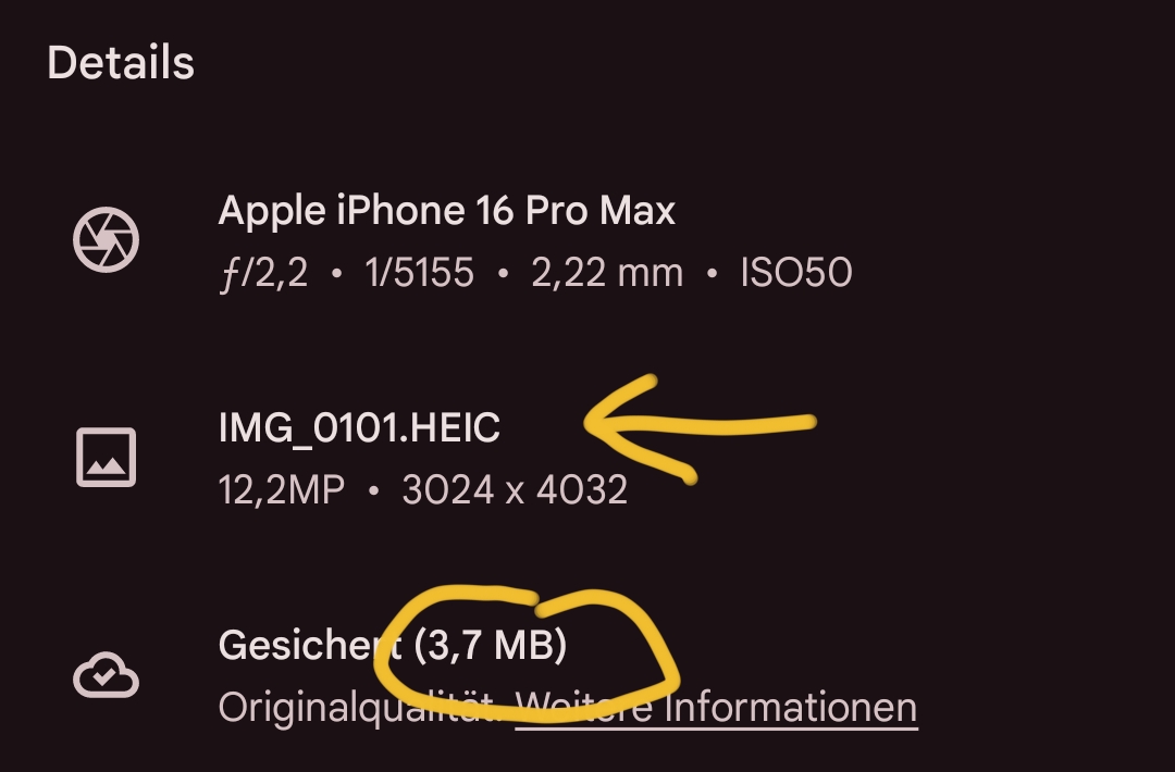 Image file size way too large compared to competitors