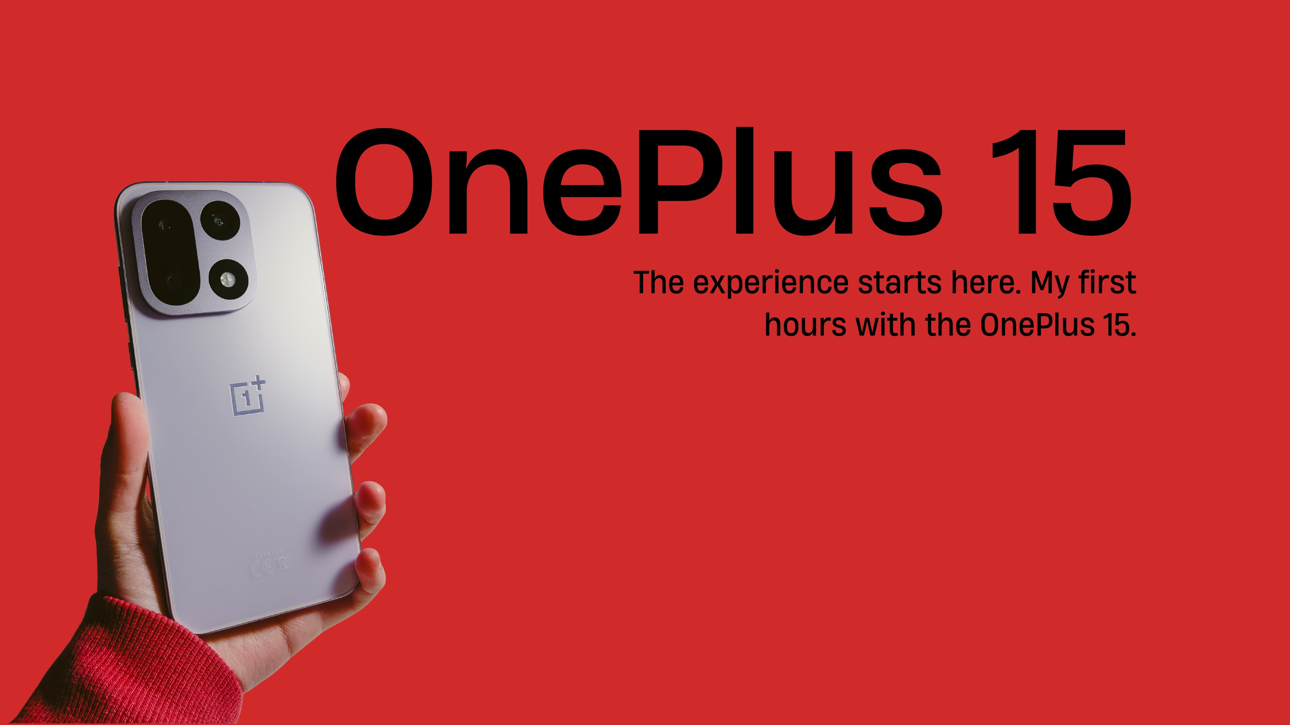 [The Lab – OnePlus 15 | First Impressions by Lucía Garó]
