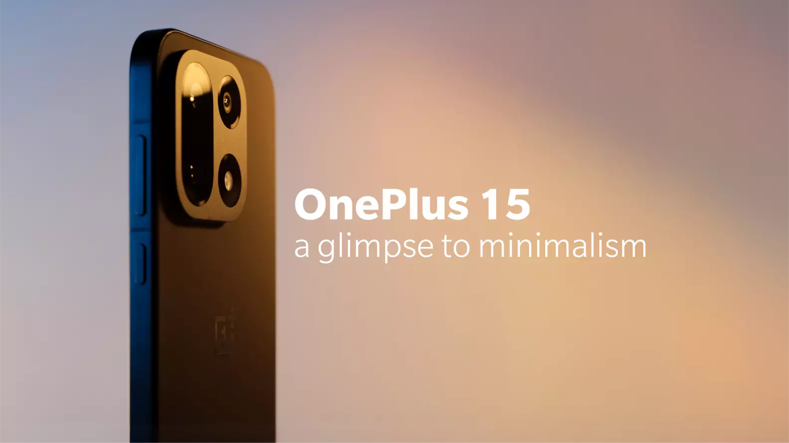 The Lab - OnePlus 15 | A glimpse to Minimalism