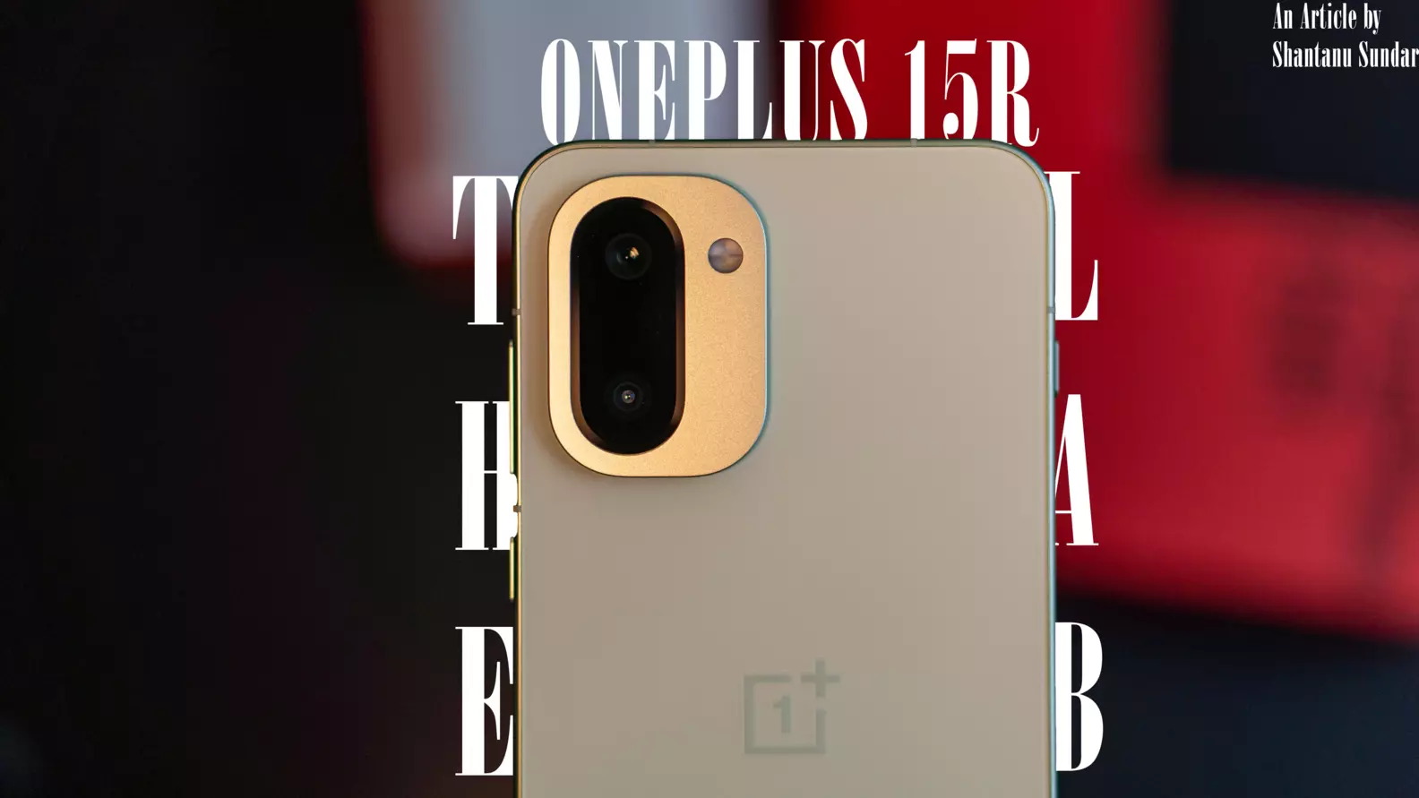 [The Lab] – OnePlus 15R: Unboxing and First Impressions