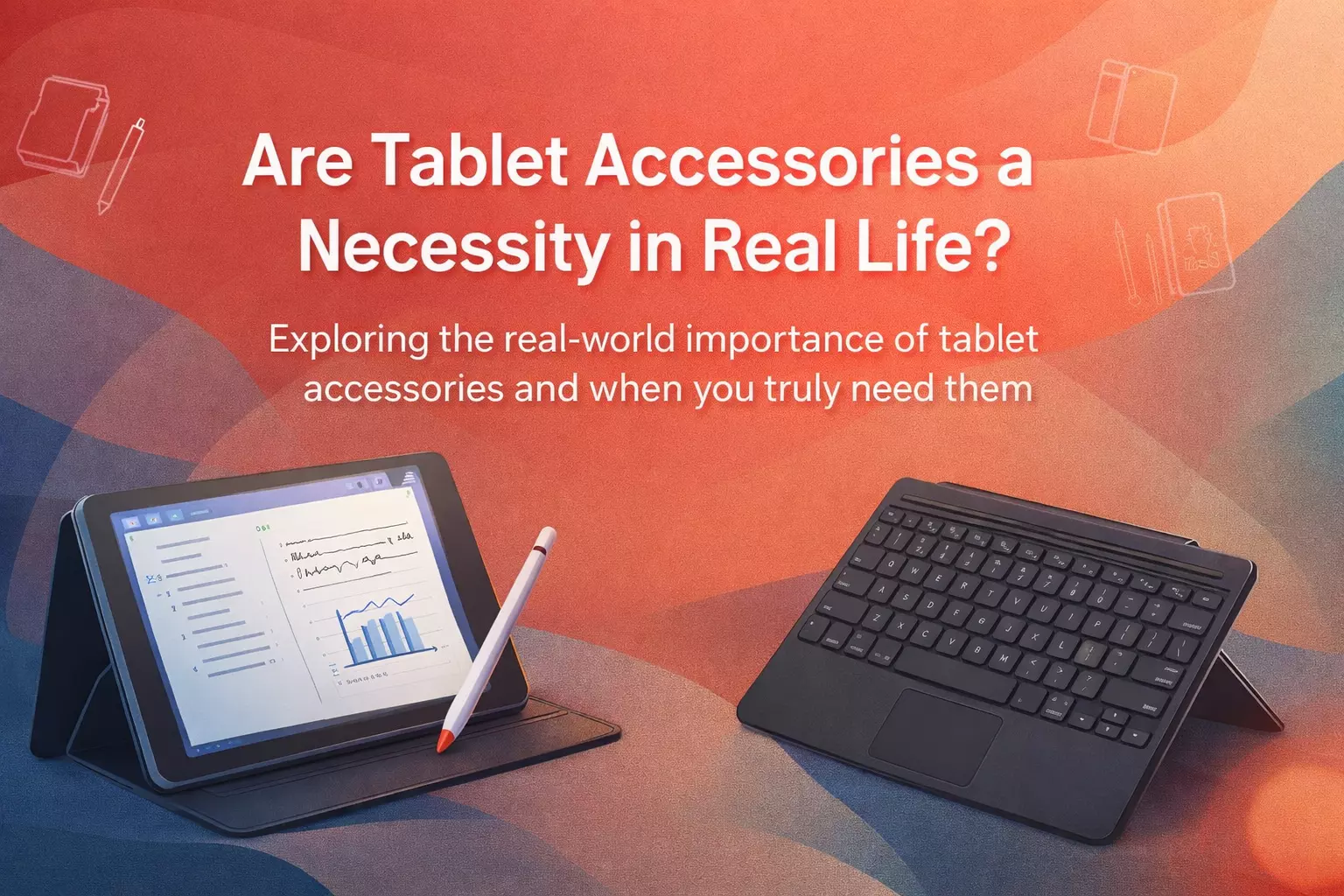 Are tablets self-sufficient devices?